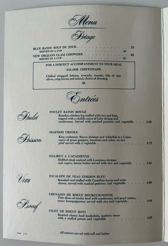 Let’s Read an Old Menu, featuring Disneyland Through The Years! – The ...